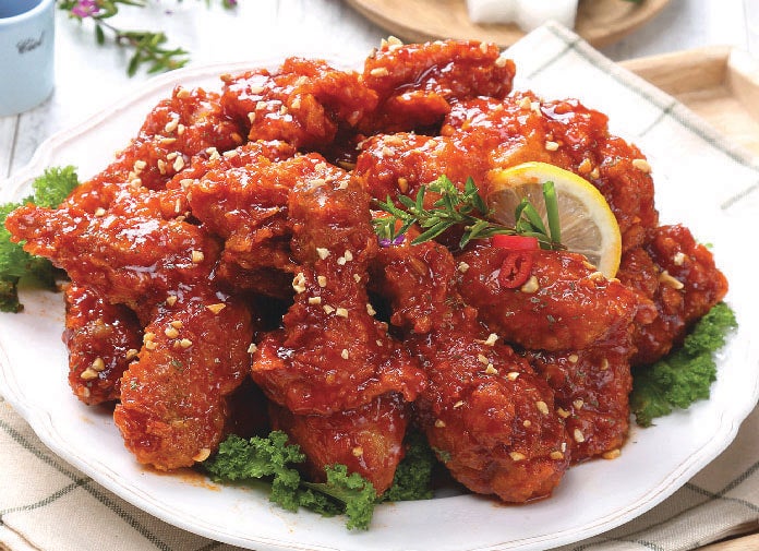 F. (Half) Crispy "YANGNYUM" Chicken | Vons Chicken Carmichael (Official ...